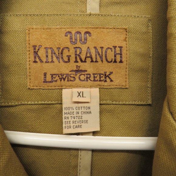 King Ranch | Jackets & Coats | Vtg King Ranch Lewis Creek Long Sleeve ...
